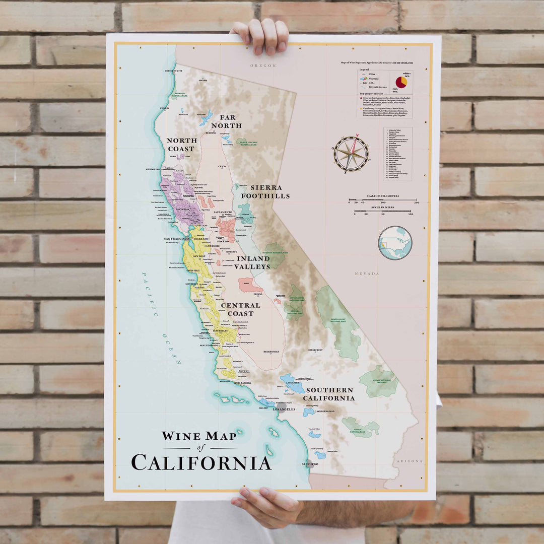 Wine Map California
